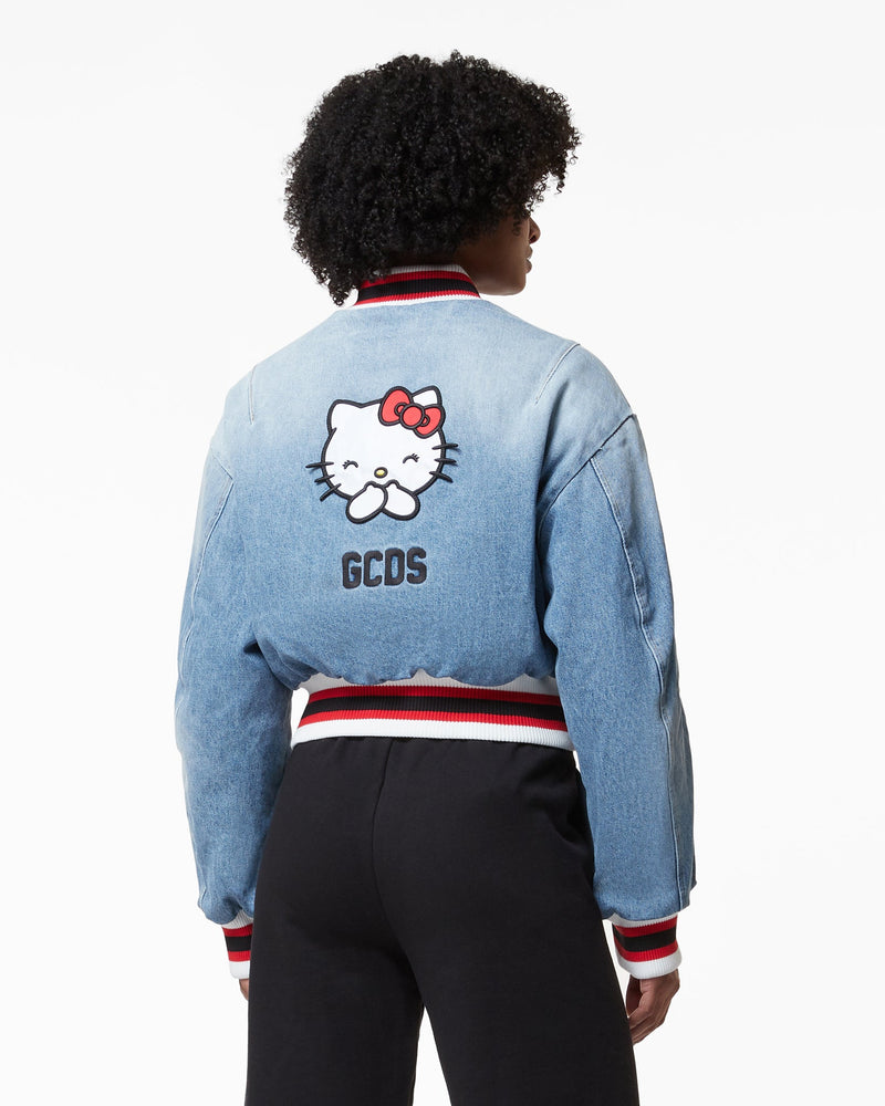 Hello Kitty Hoodie Mini Dress Pink | GCDS Official Website
